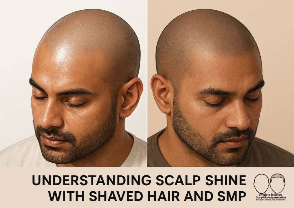 Understanding Scalp Shine with Shaved Hair and SMP